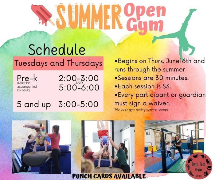 Summer Open Gym